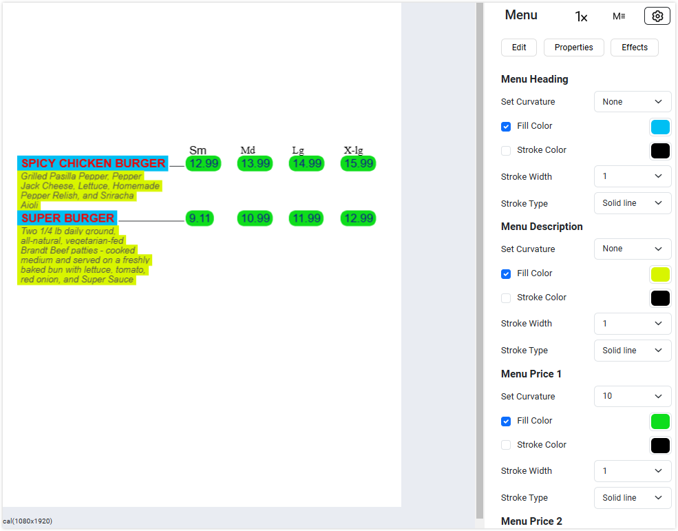 Custom Digital Menu Boards for Restaurant, Cafe, QSR & Fast Food