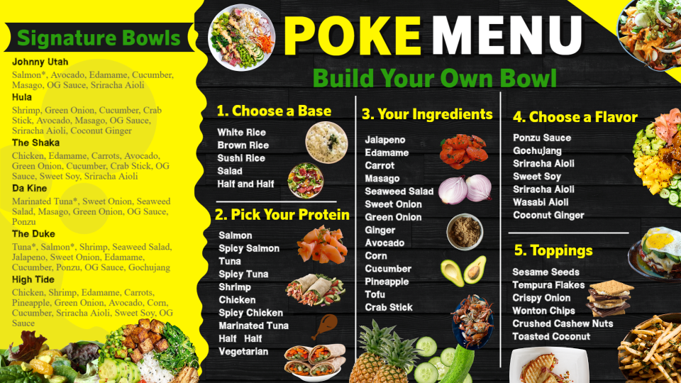 Custom Digital Menu Boards for Restaurant, Cafe, QSR & Fast Food