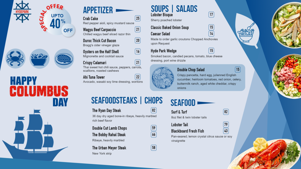Custom Digital Menu Boards for Restaurant, Cafe, QSR & Fast Food