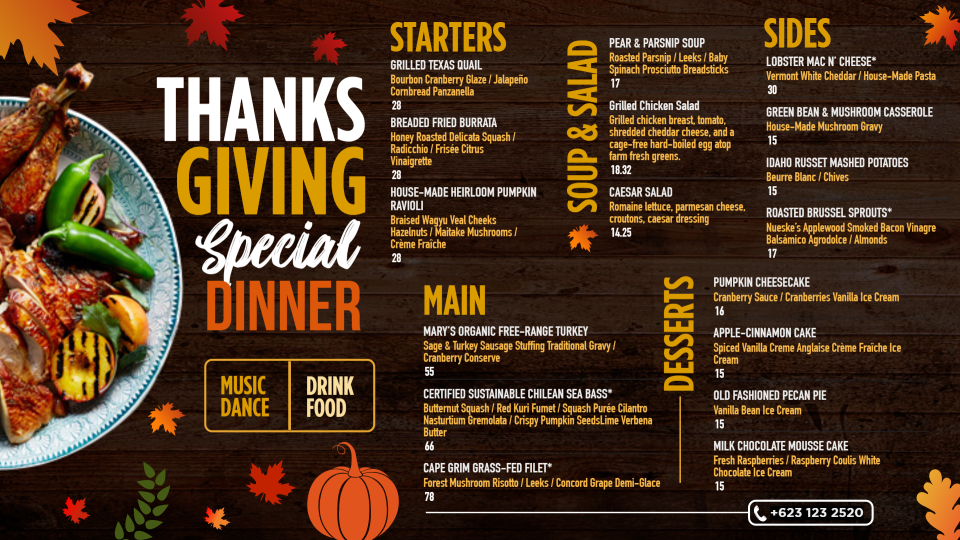 Custom Digital Menu Boards for Restaurant, Cafe, QSR & Fast Food