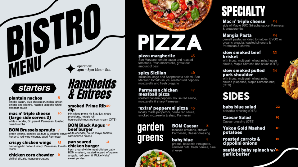 Custom Digital Menu Boards for Restaurant, Cafe, QSR & Fast Food